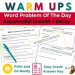 #87: Winning Warm-Ups + Easy Bell Ringers to Energize Your Math Class ...