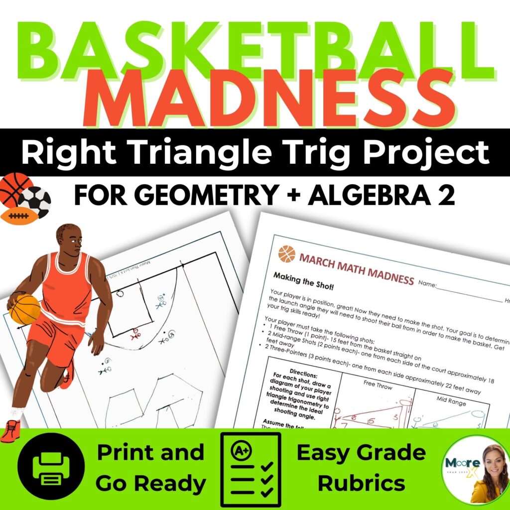 #89 March Math Madness: A Hands-On Basketball Math Activity Using ...