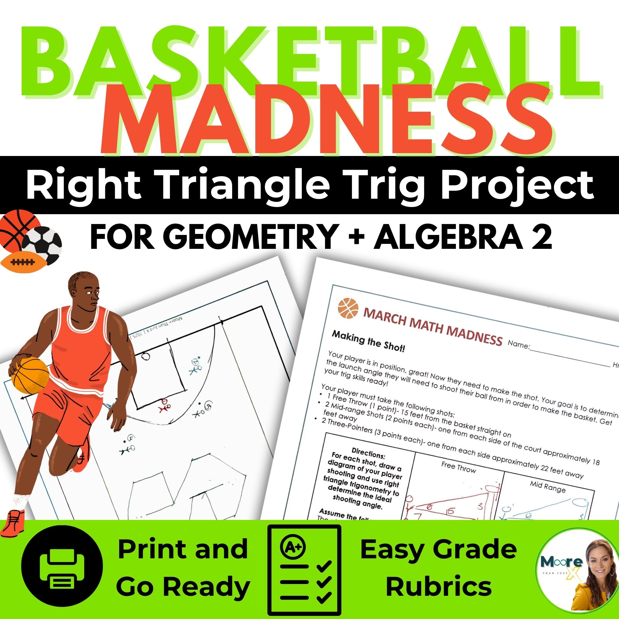 #89 March Math Madness: A Hands-On Basketball Math Activity Using ...