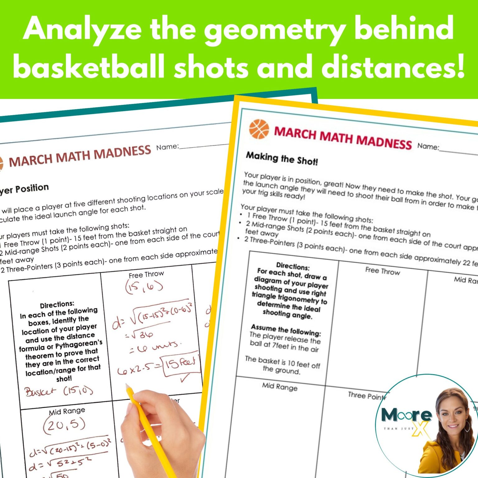 #89 March Math Madness: A Hands-On Basketball Math Activity Using ...