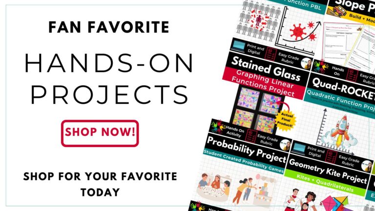 The Top 6 Hands-On Math Projects Students Love - Moore Than Just X
